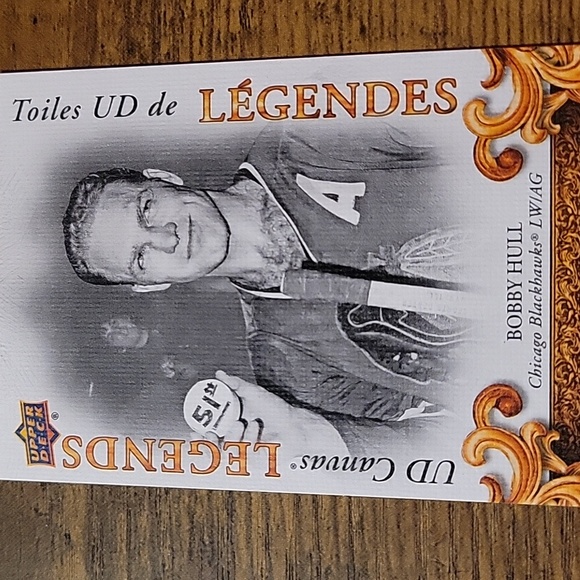 Toys | 223 Tim Hortons Legends Bobby Hull Canvas Card | Poshmark